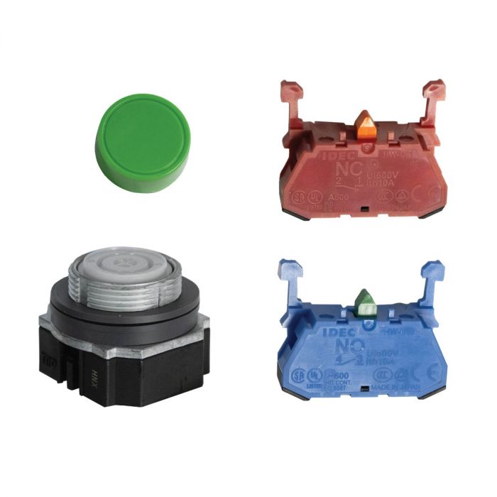 ATC or BTC Push Button Kit- Normally Open & Normally Closed (N/C & N/O)
