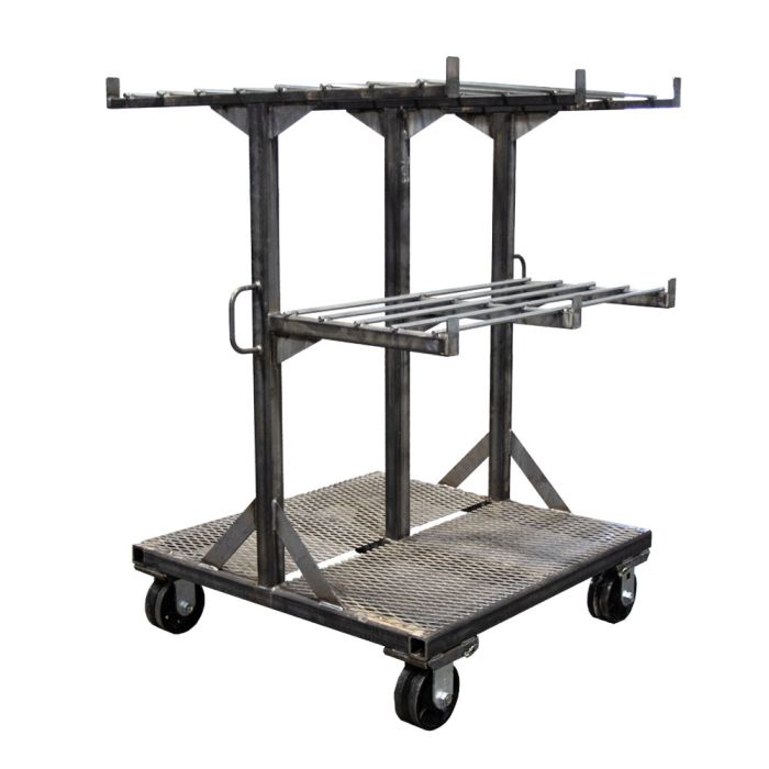 Burn-Off Oven Cart