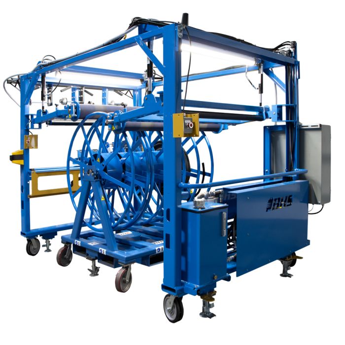 Spool Winding Trolley - BHS Industrial Equipment