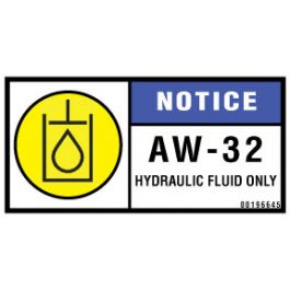 Notice/AW-32 Only Label