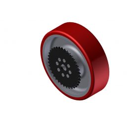 Poly Wheel Assembly with Sprocket for Power Driven Gantry