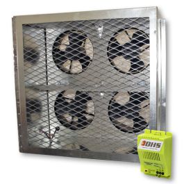 Hydrogen Exhaust Fan Kit and Detector (HEF-KIT)