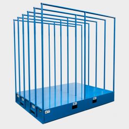 Vertical Material Rack, 60x84, 5 Compartments