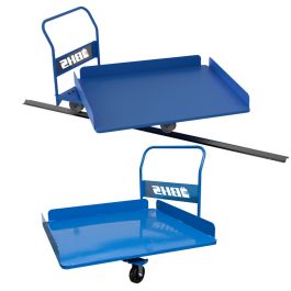 Track-Mounted Custom Platform Truck With Rotating Deck