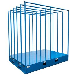Vertical Material Rack, 60x84, 5 Compartments
