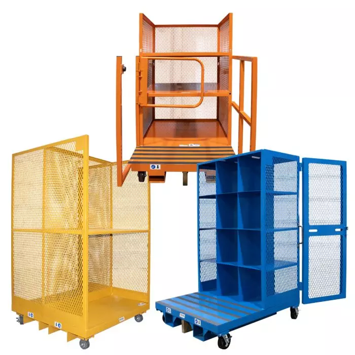 Warehouse Carts And Racks Go Forklift Or Fork Truck Free With Topper