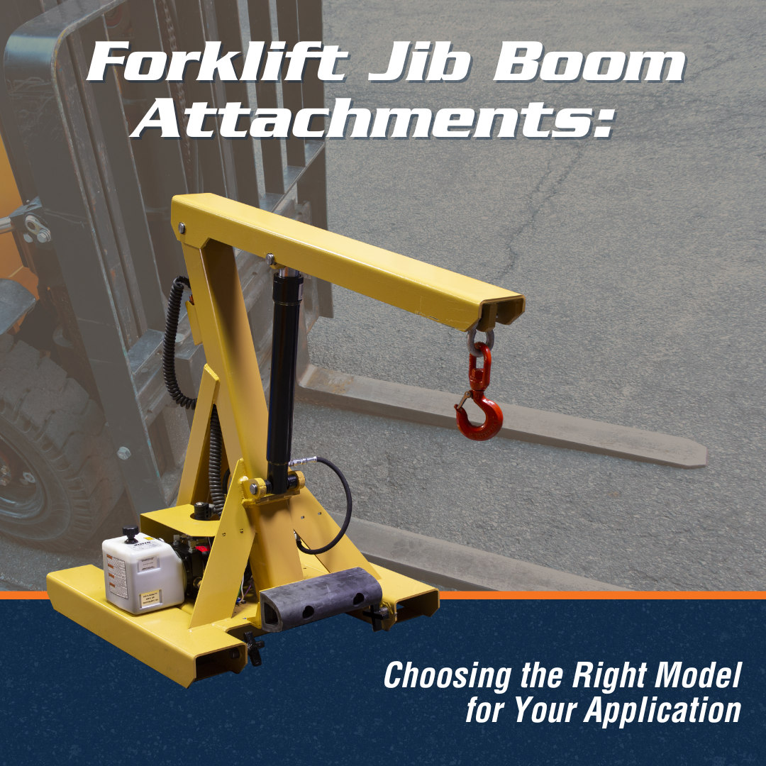 Jib Boom Forklift Attachments: Choosing the Right Model for Your ...